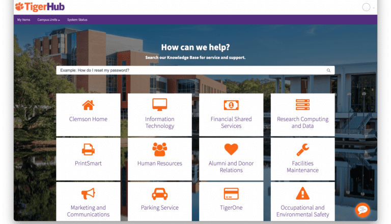 CCIT launches TigerHub portal | Clemson News