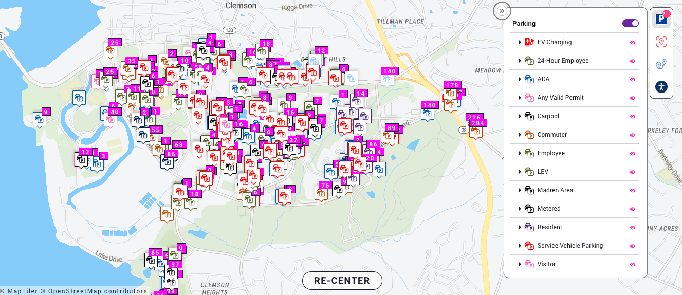 Real-time parking availability now live in Tigers Commute app, website ...