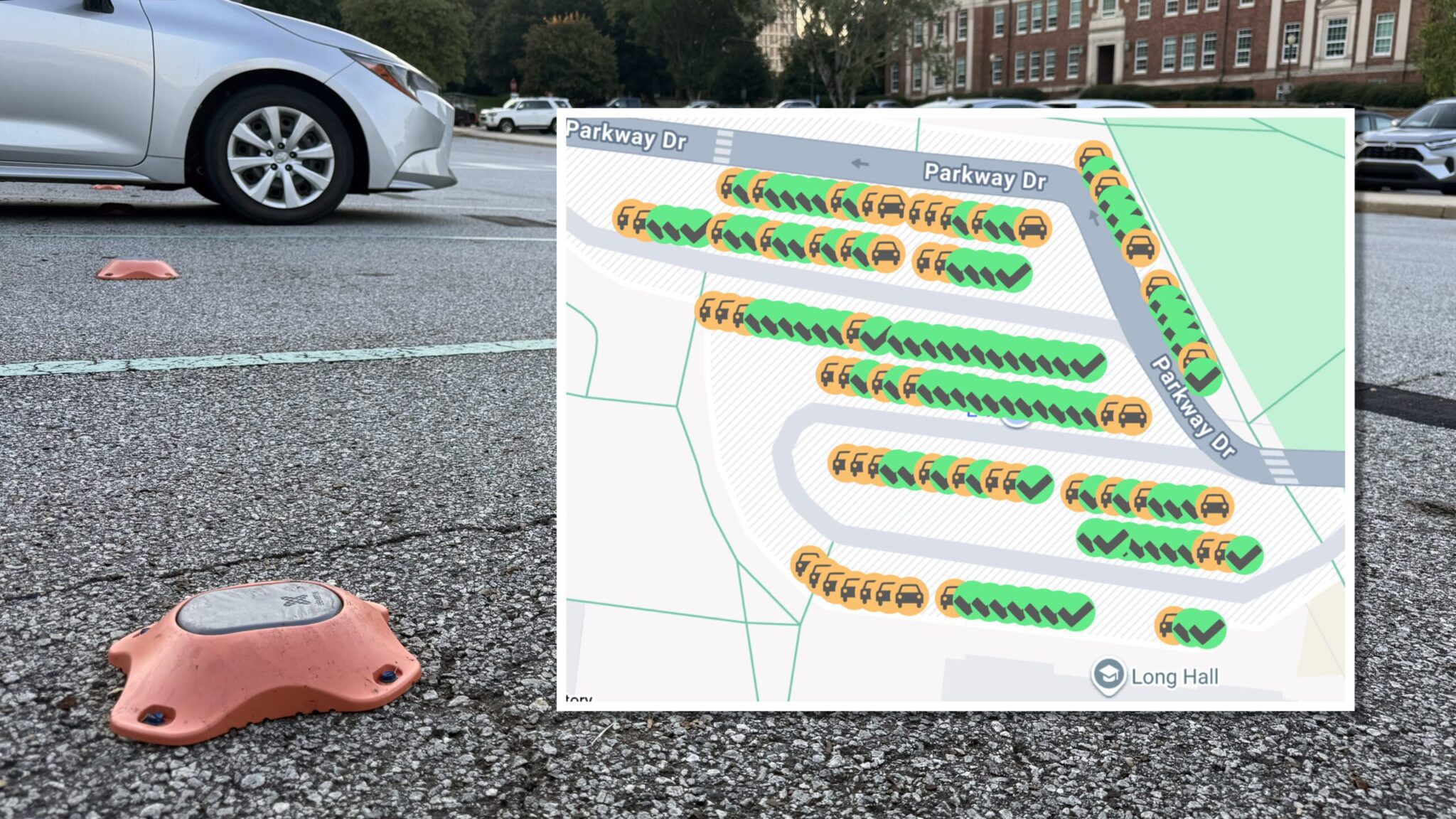 Real-time parking availability now live in Tigers Commute app, website ...